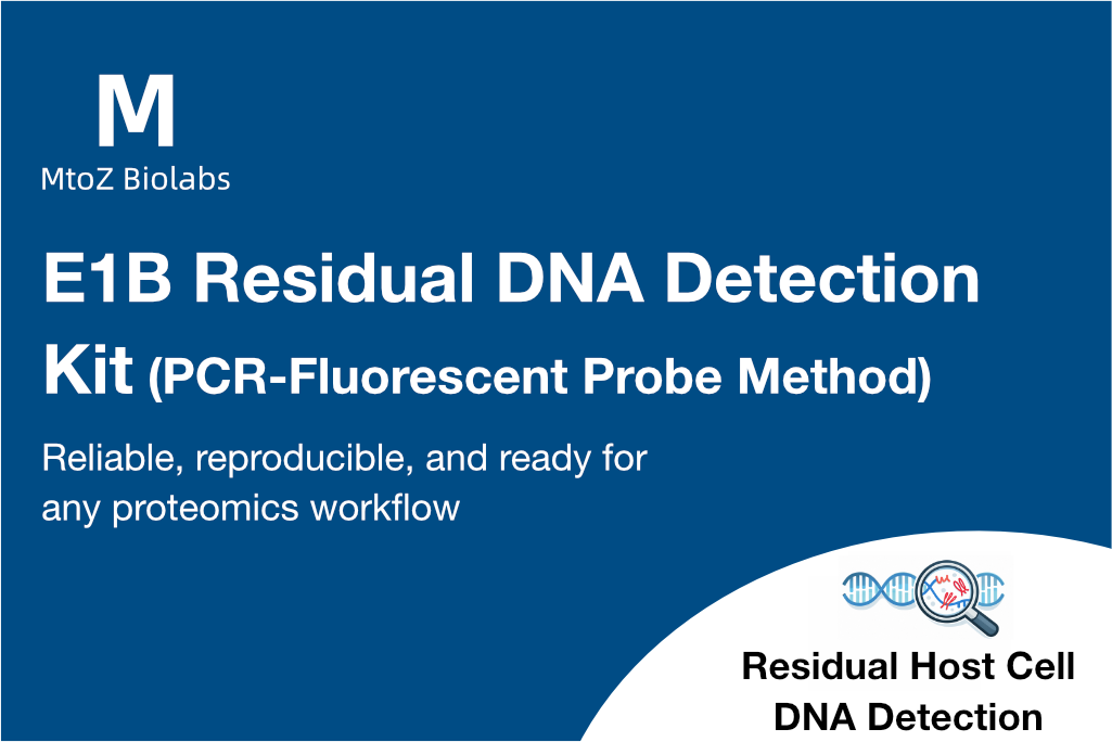 E1B Residual DNA Detection Kit (PCR-Fluorescent Probe Method) | MtoZ ...